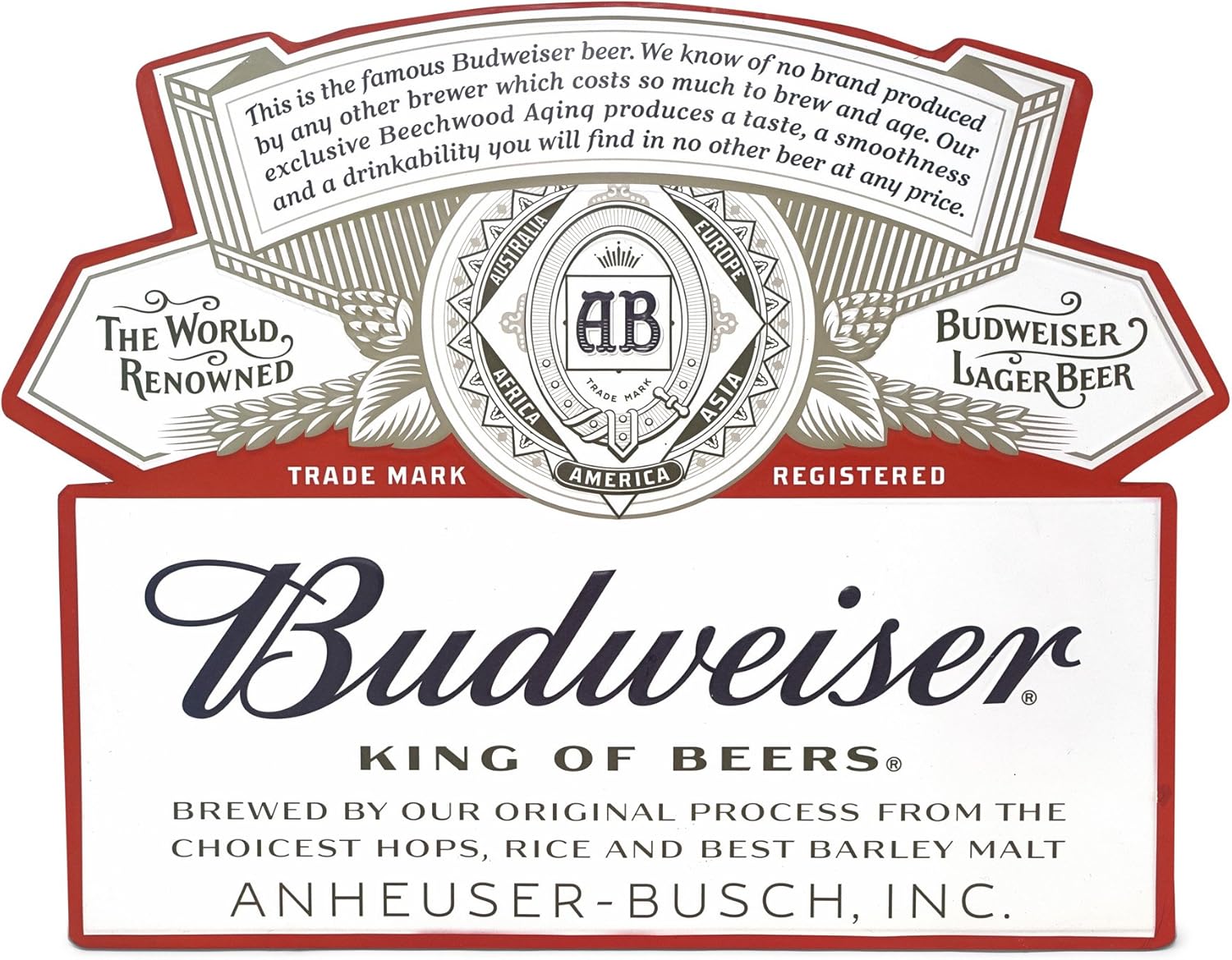 Budweiser Label SVG
