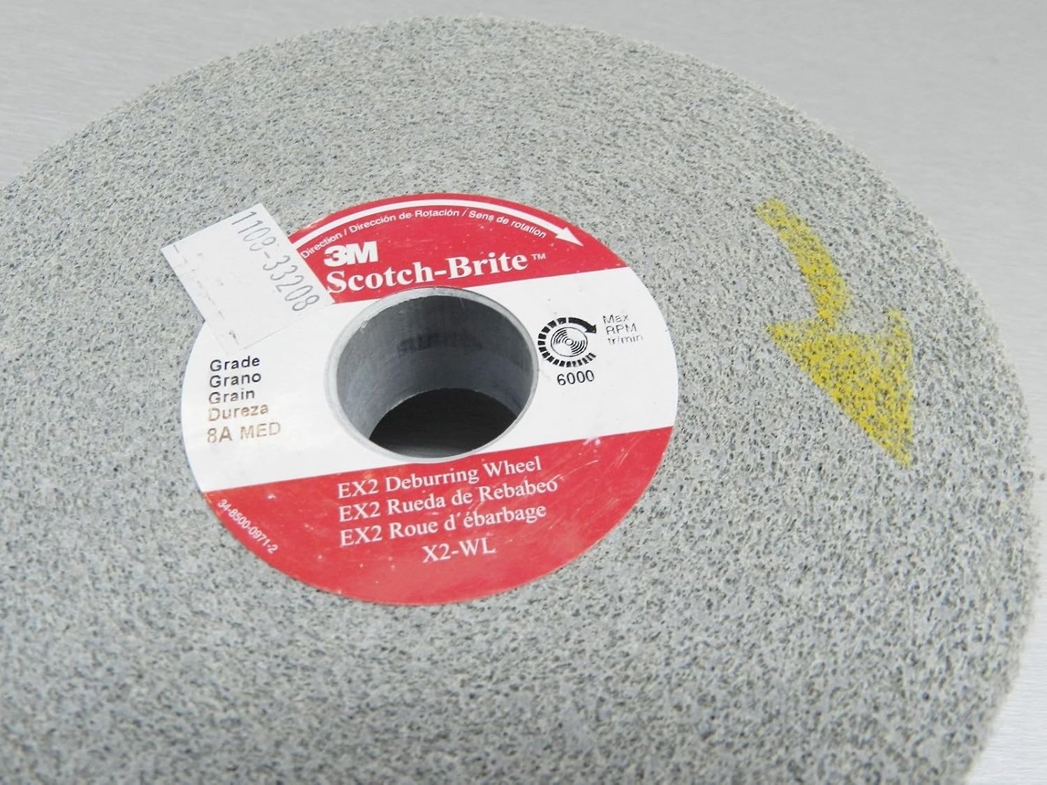 3M Scotch-Brite EX2 DEBURRING WHEEL CONVOLUTE SILICON CARBIDE 8A MED ...