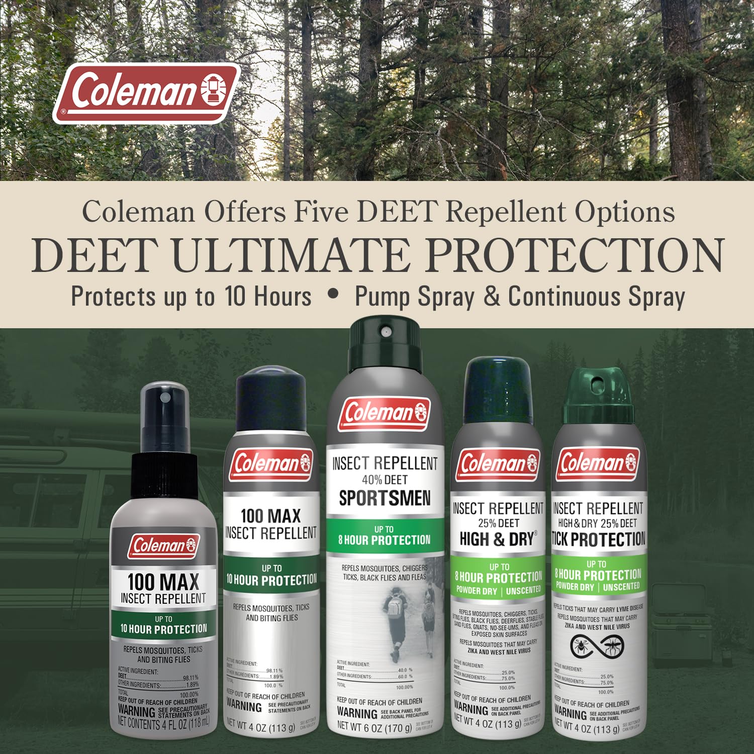 Mua Coleman 100 Max 100% DEET Insect Repellent Spray - 4 oz trên Amazon ...