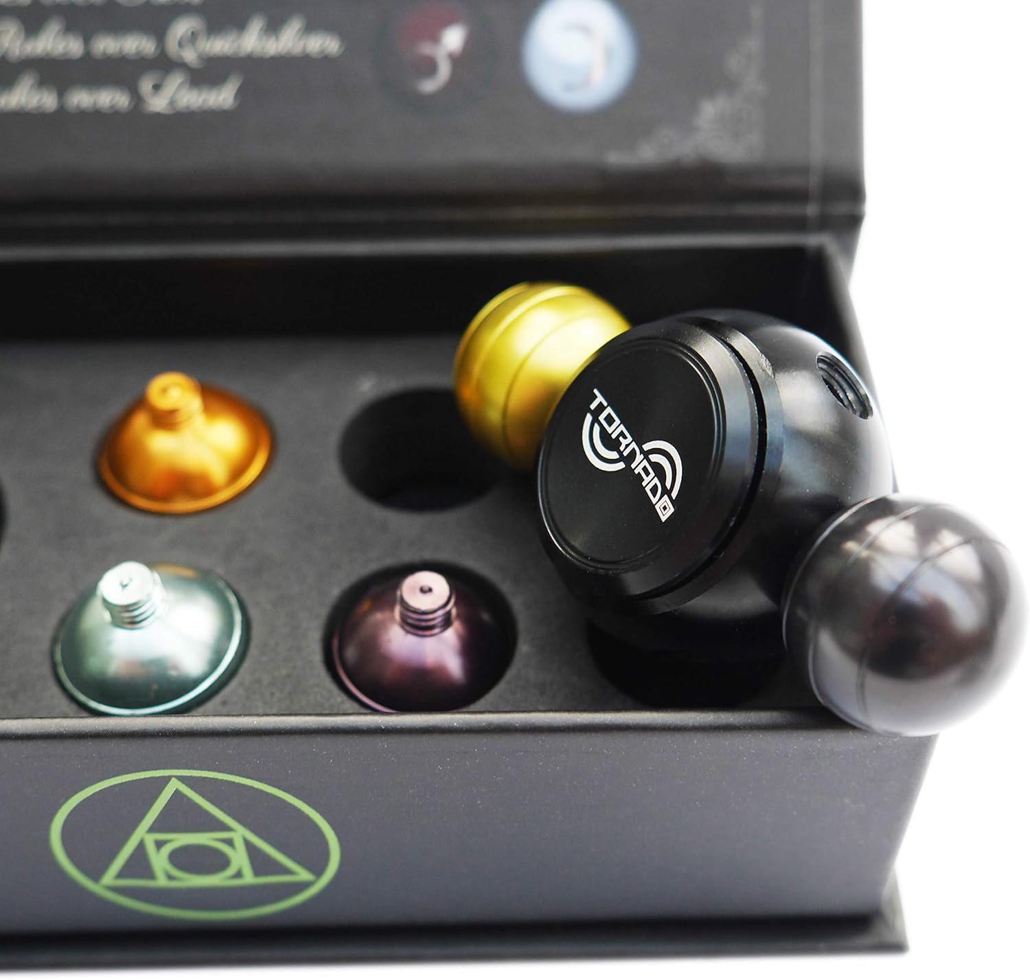 Tornado Magical Power Orb Metal Fidget Spinner – Exclusive Magical Box ...