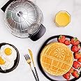 Amazon.com: Uncanny Brands Star Wars Halo Death Star Waffle Maker ...
