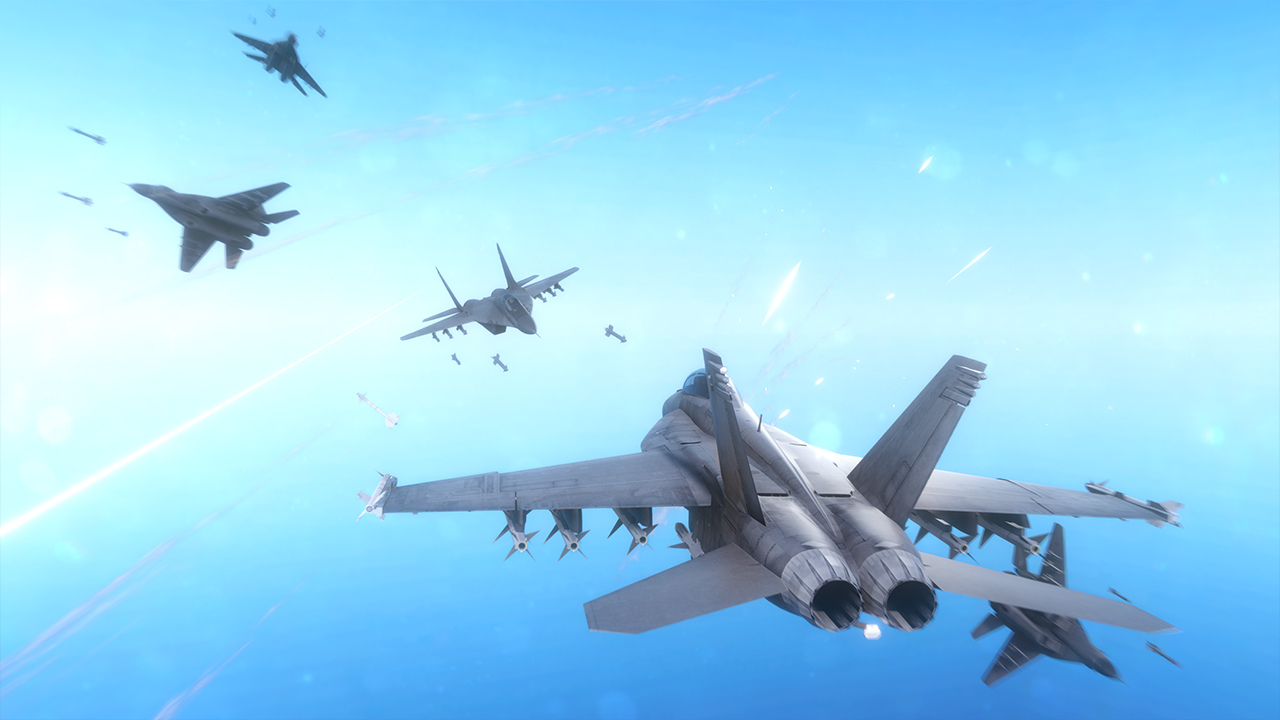 Modern Air Jet Battle Combat : F16 Pilot DogFight Air BattleField 3D ...