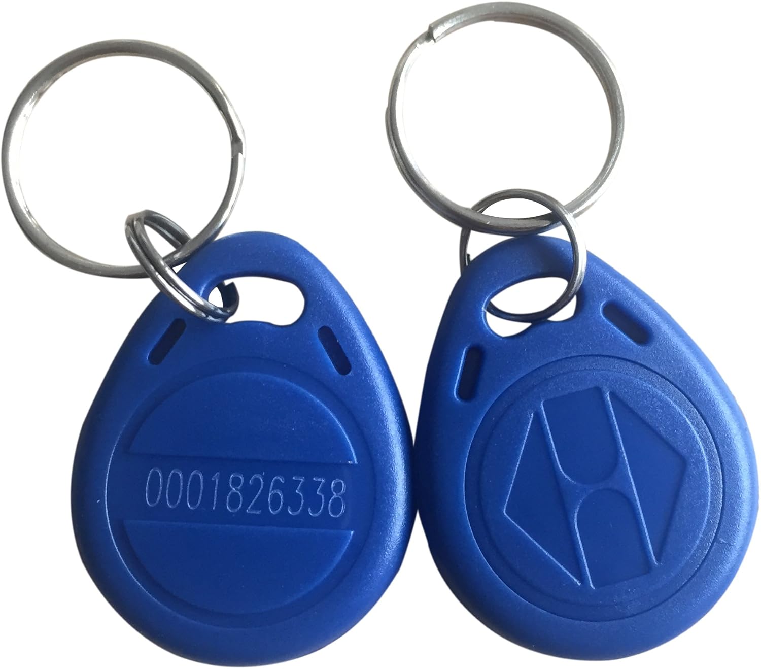 YARONGTECH RFID Transponder Chip Key Keyfob 125KHz EM4100 – Blue Colour ...