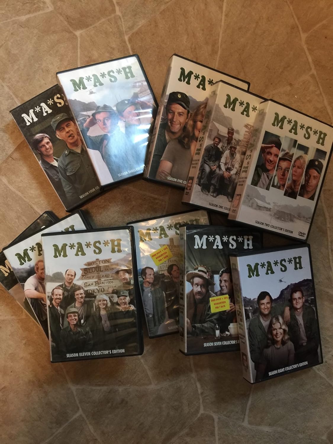 Amazon.com: MASH M*A*S*H DVD Seasons One- Eleven (Collector's Edition ...