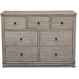 Amazon.com: Simmons Kids Monterey 7 Drawer Dresser with Interlocking ...