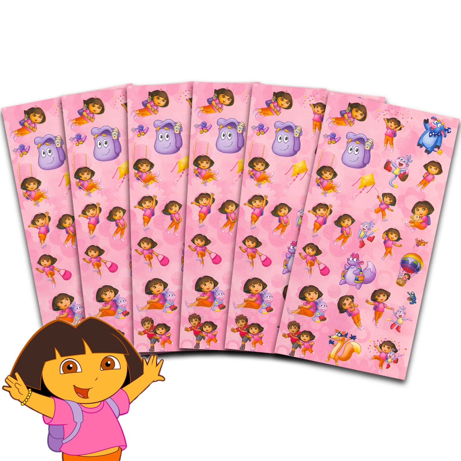 Mua Nick Shop Dora The Explorer Party Favors Bundle Pack ~ 150 Dora ...