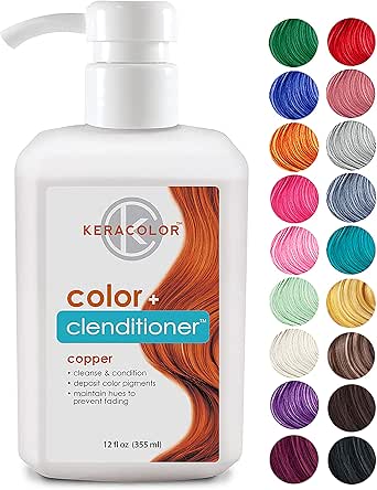 Keracolor Color Plus Clenditioner, Copper, 12 ounce: Amazon.com.mx