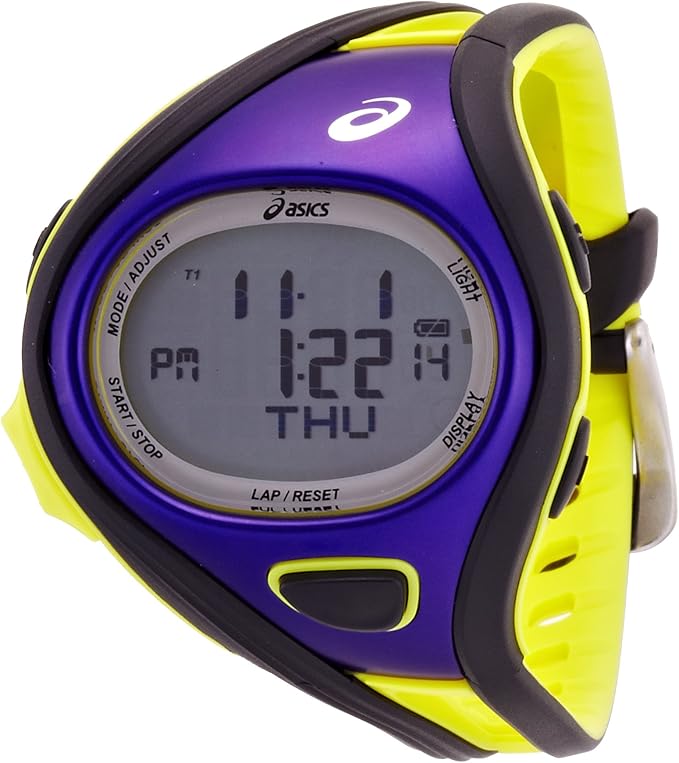 Asics Unisex Digital Chronograph Watch CQAR0409: Amazon.co.uk: Watches