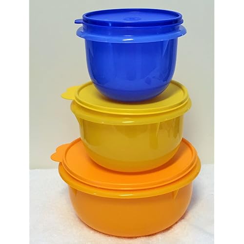 Tupperware 3 piece Classic Mixing Bowl Set in Spring Colors the best ...