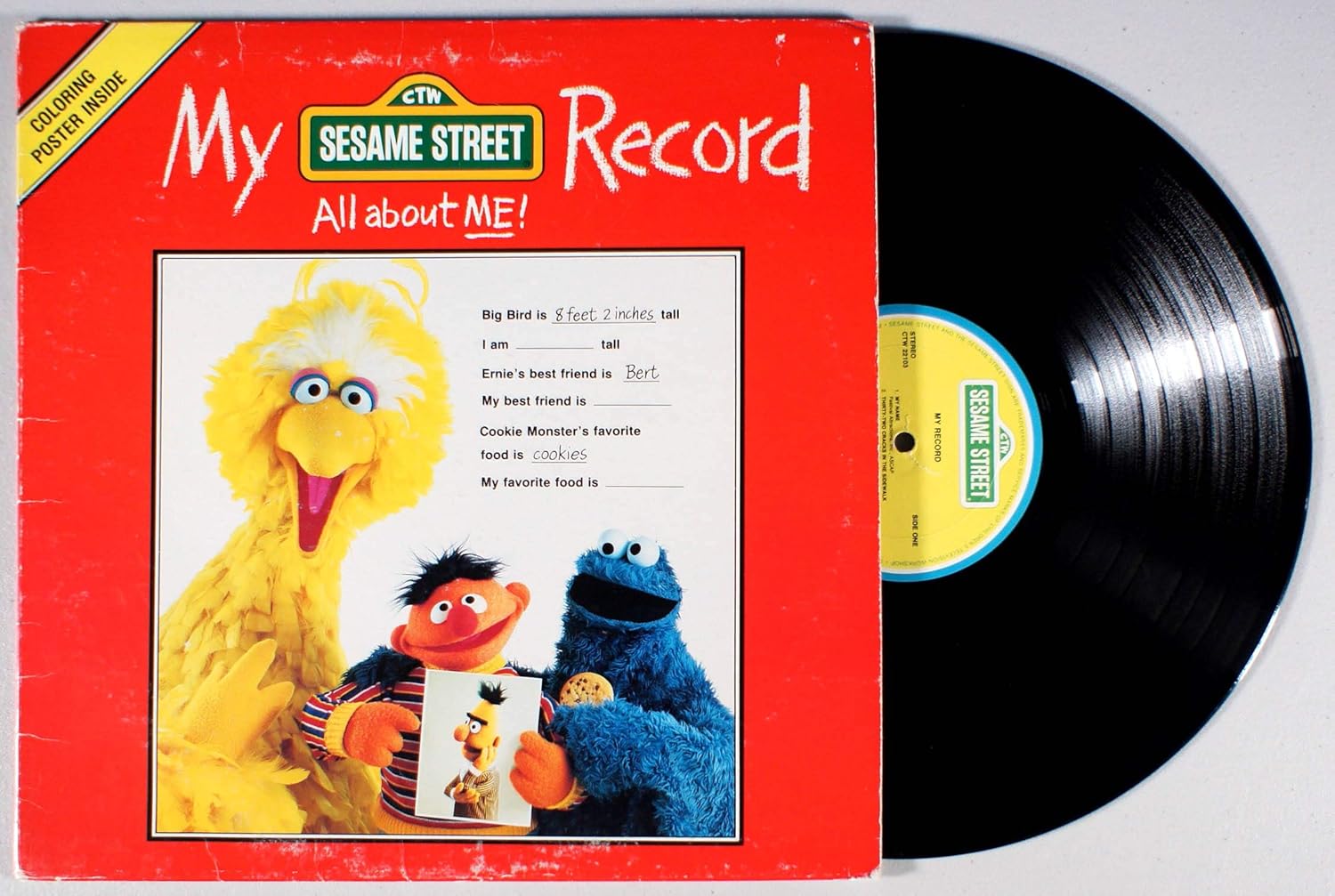 Sesame Street - My Sesame Street Record All bout Me - Amazon.com Music