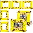 Amazon.com - GlikCeil 6 Pcs 8'' x 10'' Softball Picture Frame Wooden ...