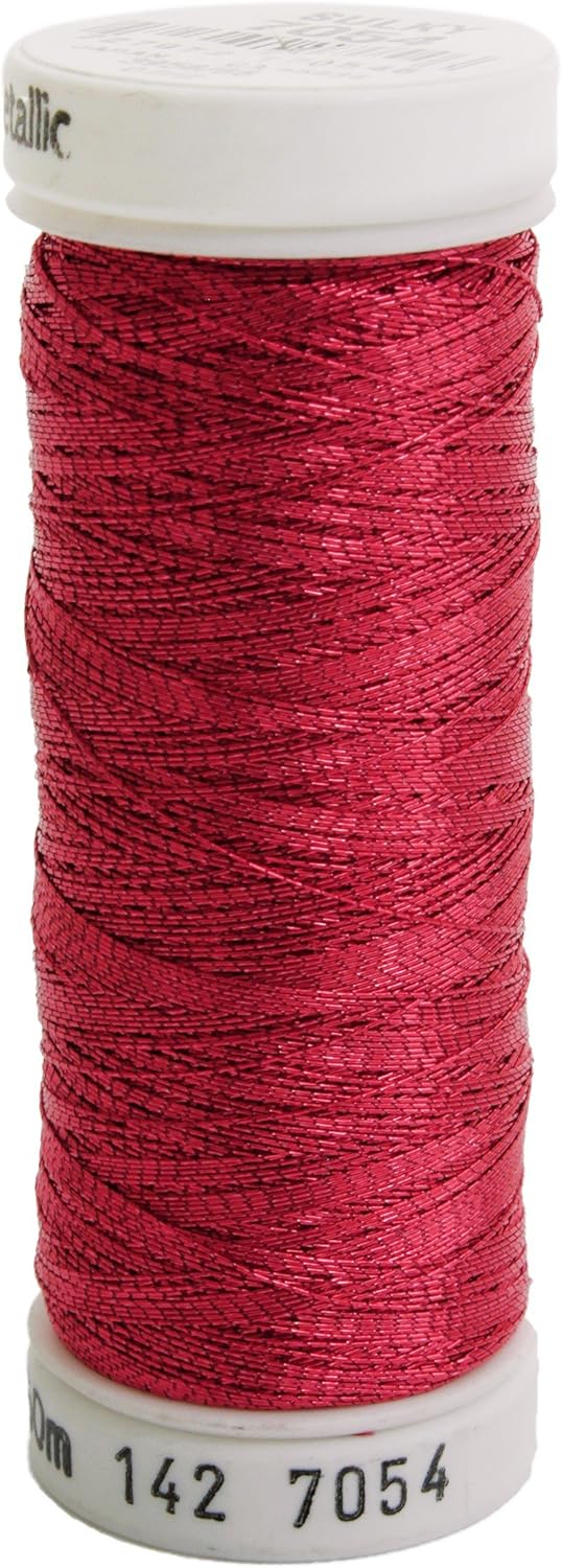 Amazon.com: Sulky Metallic Thread for Sewing, Red