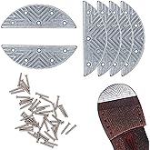 Amazon.com: Metal Heel Plates 3 Pairs Sole Repair Kit Shoes Heel Taps ...