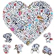 Amazon.com: Pack 50 Pcs Cute Animal Koala Stickers for Water Bottles ...