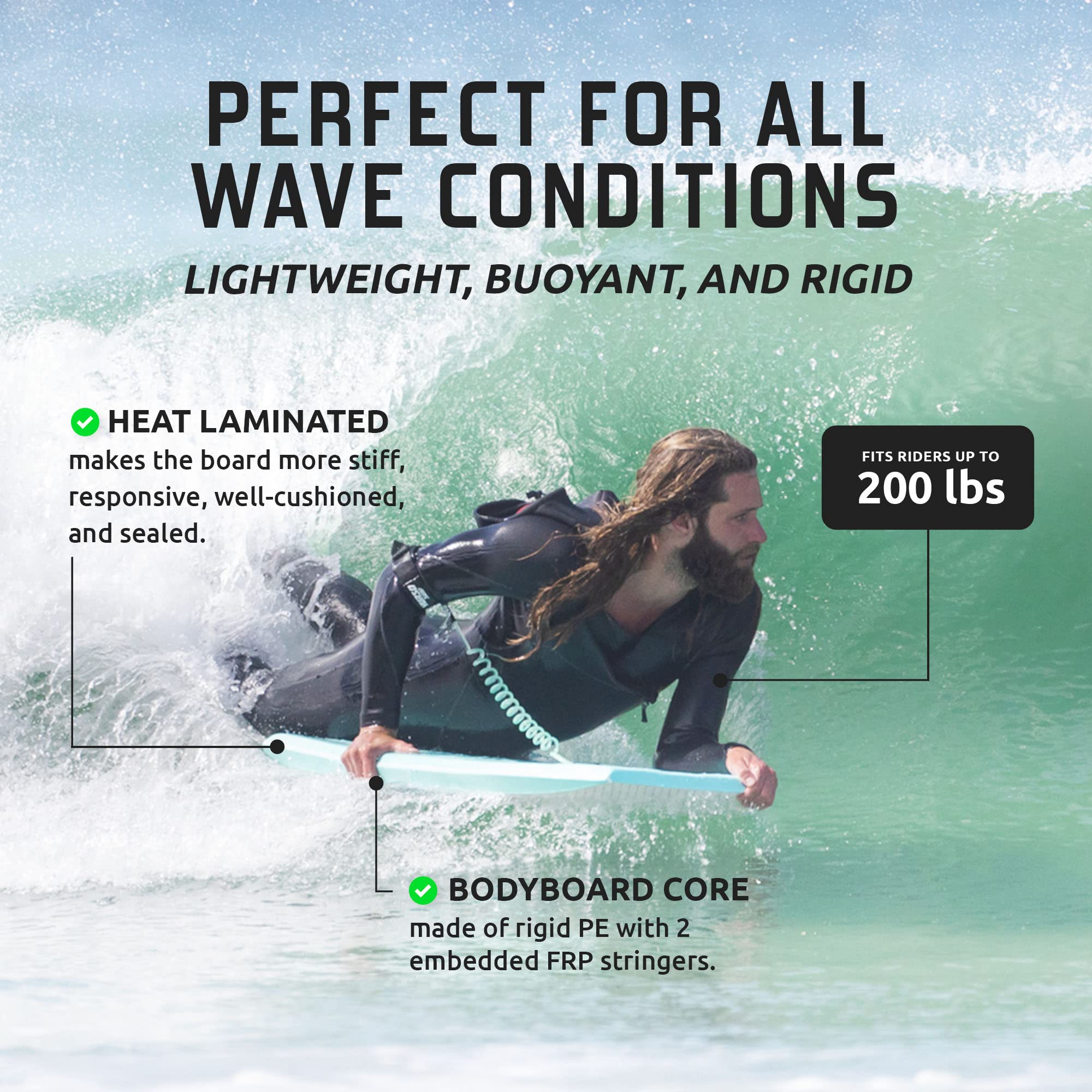 Mua THURSO SURF 42'' Body Boards for Beach Pool Lightweight PE Core ...