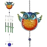 Amazon.com : CoTa Global Ladybug Wind Chime - Handmade Glass and Metal ...