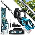 Amazon.com : SakerPlus Cordless Hedge Trimmer, 22V Electric Bush ...