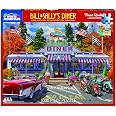 Amazon.com: White Mountain Puzzles Bill & Sally's Diner - 1000 Piece ...