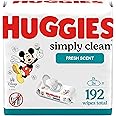 Amazon.com: Huggies Simply Clean Fresh Scent Baby Wipes, 3 Flip-Top ...