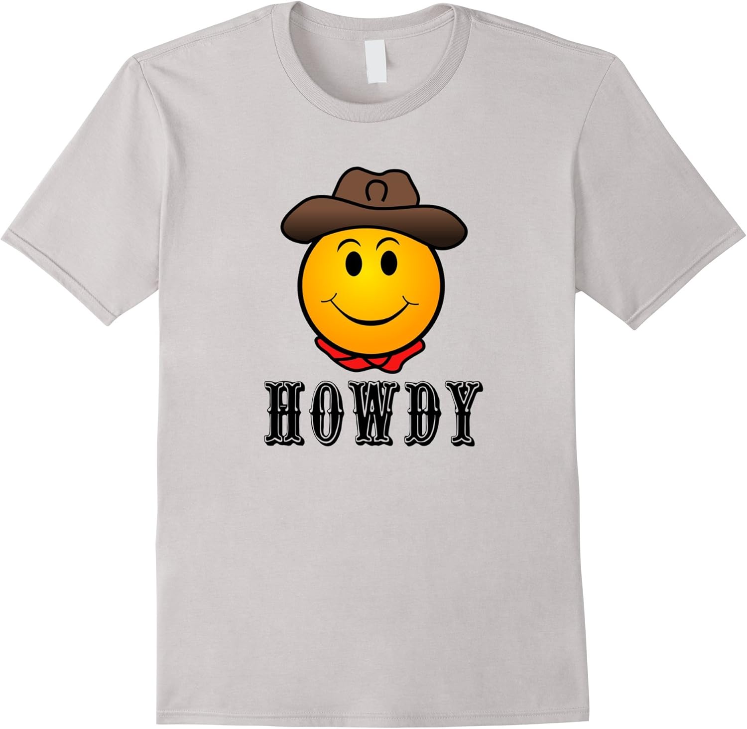 Amazon.com: Cowboy Howdy Emoji T shirt Western Rodeo Tee: Clothing