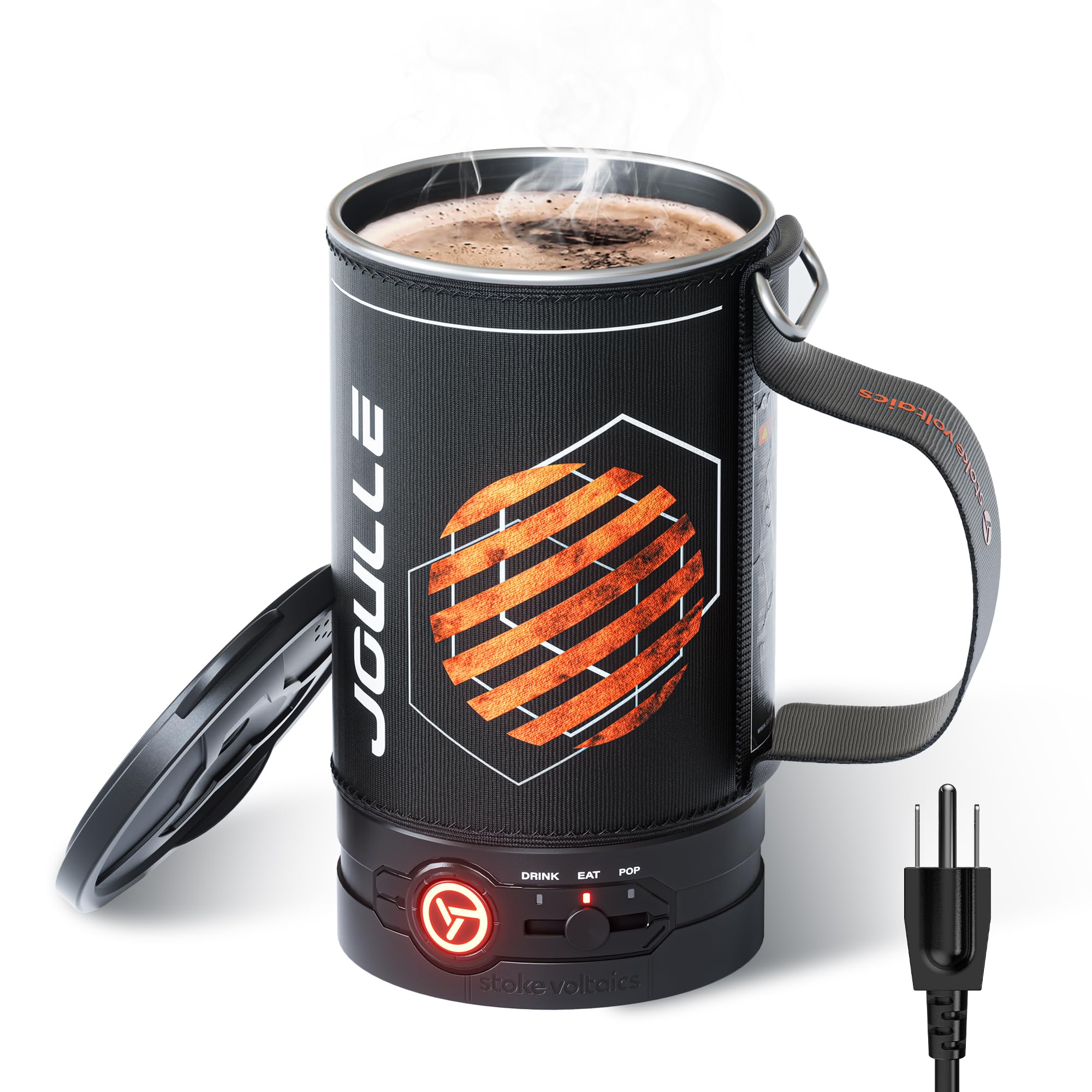 Stoke Voltaics Electric Kettle, Multi-Functional Portable Travel Water ...