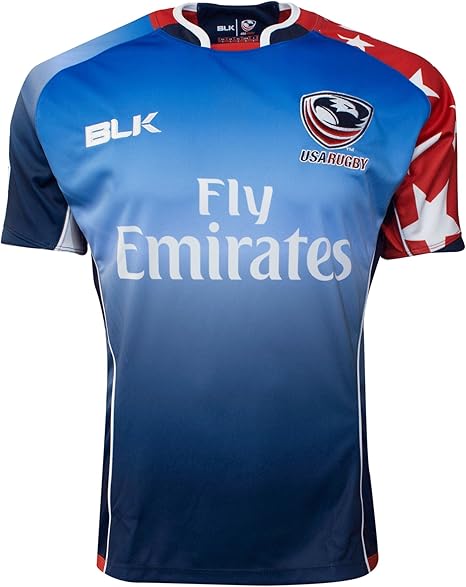 USA Eagles Rugby Replica Alternate 7s Jersey 2016: Amazon.co.uk: Sports ...