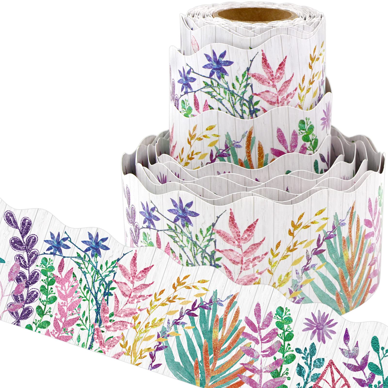 Mua Leaves Bulletin Board Border 36ft Two Sided Tropical Border for ...