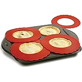 Amazon.com: Set of 4 Mini Silicone Crust Shields - Protect Edge of 5 ...