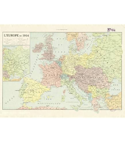 Large Scale Old Political Map Of Europe With Capitals 1972 Old Maps