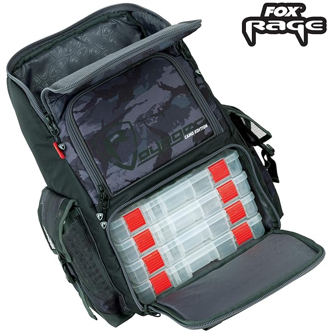 Fox Rage Voyager Camo Edition Rucksack: Amazon.co.uk: Sports & Outdoors