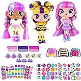 Amazon.com: DECORA GIRLZ 5" Dolls -3 Pack C - Kat, Luna, and Heather ...
