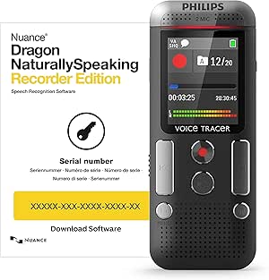 Philips Voice Tracer DVT2710 with Speech Recognition Software: Amazon.ca: Electronics