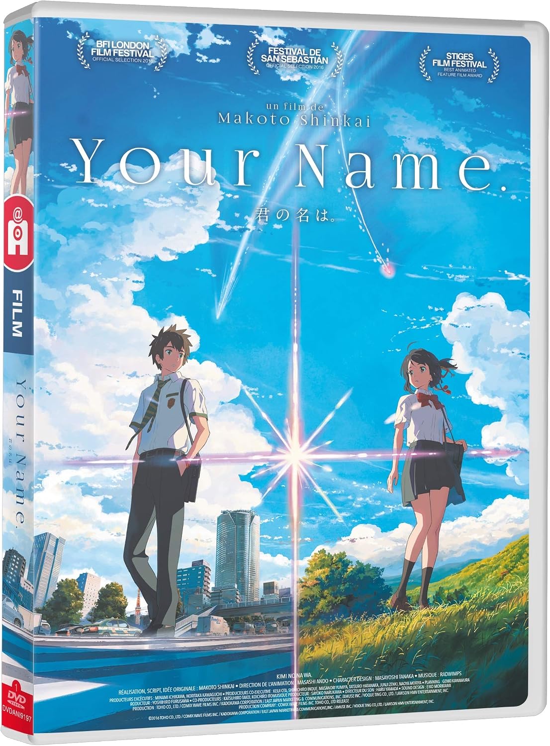 Your Name-DVD: Amazon.fr: Makoto Shinkai: DVD & Blu-ray