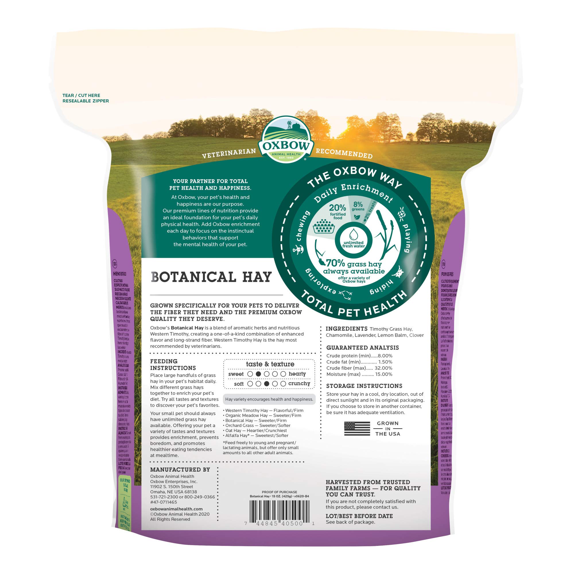 Mua Oxbow Animal Health Oxbow Botanical Western Timothy Hay - All ...