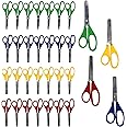 Amazon.com: Color Swell Bulk Kids Scissor Pack - 36 Scissors - 4 Colors ...