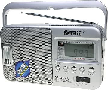 ORBIT OR-644DLL - Radio Multibandas con Altavoz Incorporado. Reloj ...