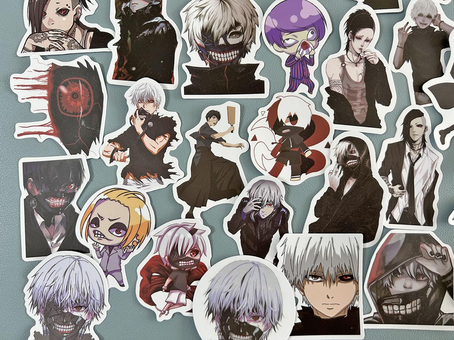 Tangxinmixin Anime Tokyo TG Ghoul Cosplay Stickers 50pcs - Official ...