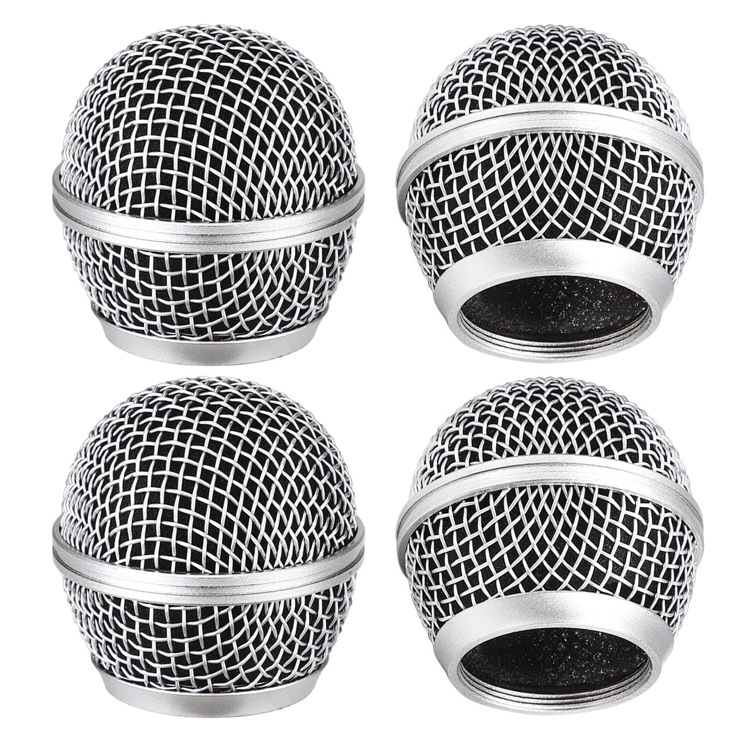 Mua Facmogu 4PCS Microphone Head Replace, Grille Mic Replacement Ball ...