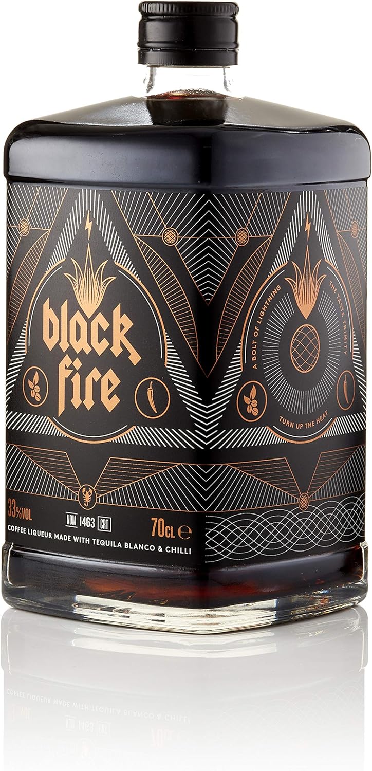 Black Fire Coffee Tequila, 70 cl: Amazon.co.uk: Grocery