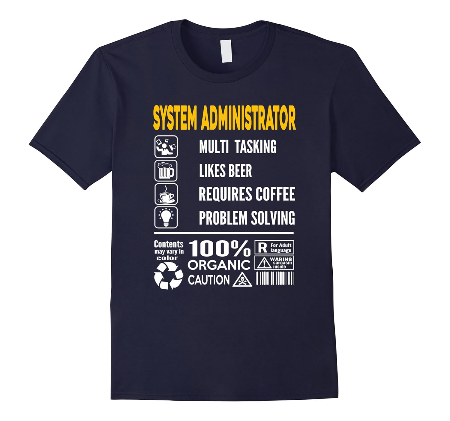 System Administrator Multi Tasking Ninja Job Funny tshirt-4LVS – 4loveshirt