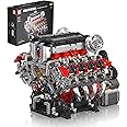 Amazon.com: Mould King V8 Engine Toys Building Sets, Model Engine Kit ...