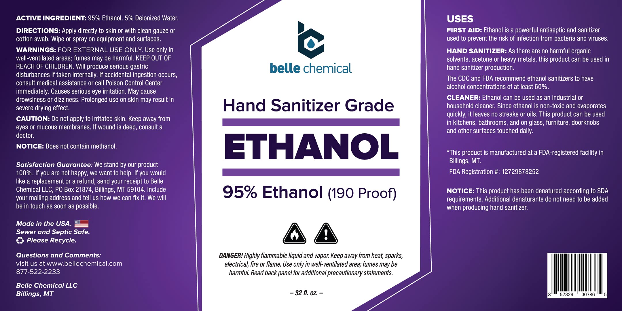 Mua Medical Grade Ethanol - 95% Ethyl Alcohol - for Hand Sanitizer ...