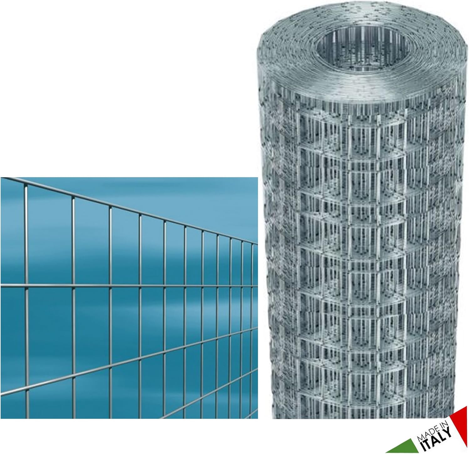 AZIMUTHSHOP RETE ELETTROSALDATA ZINCATA PER RECINZIONE MM 50X75 H CM ...