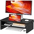 LORYERGO Monitor Stand, Monitor Riser, 2 Tier Computer Stand, Monitor ...