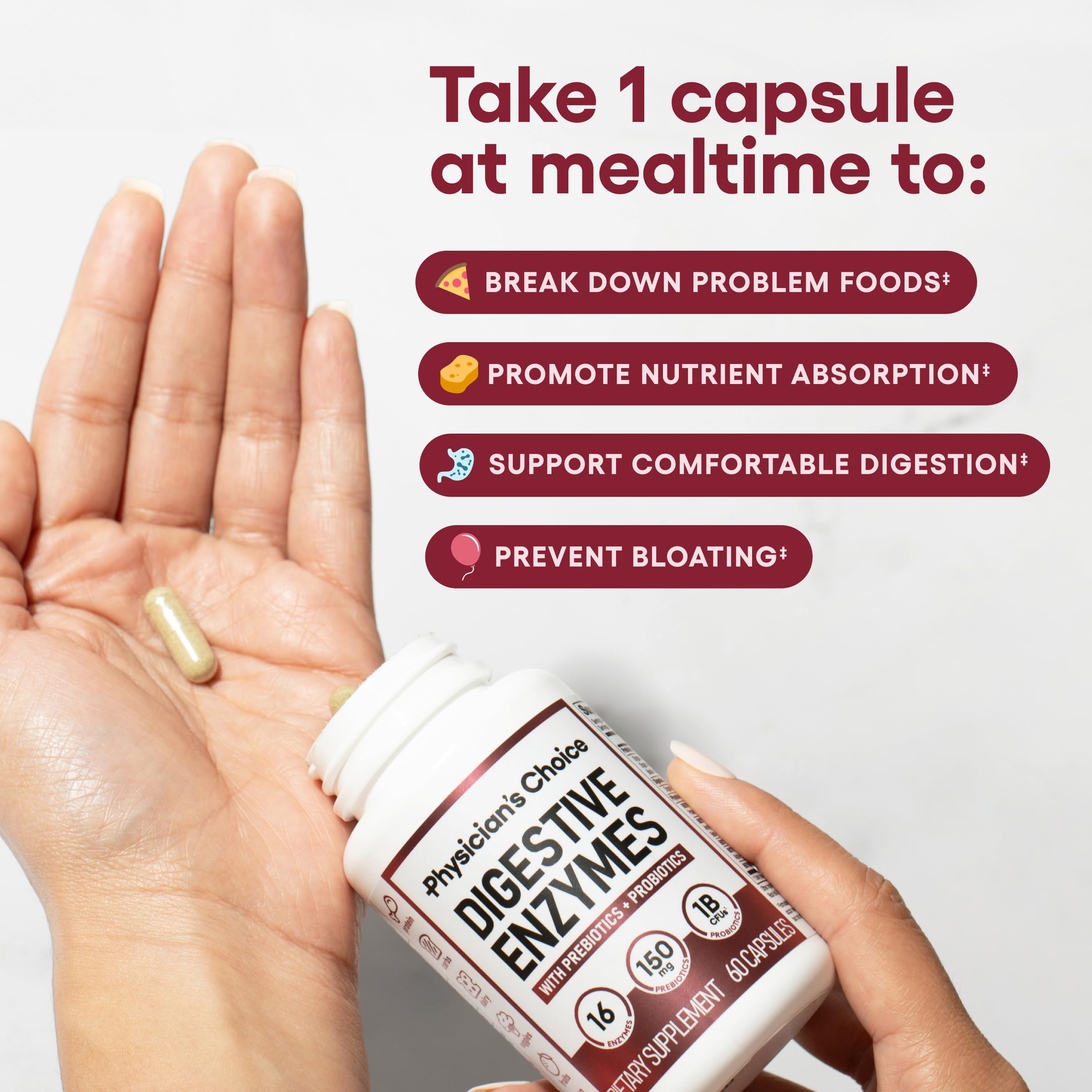 Mua Digestive Enzymes - Multi Enzymes, Organic Prebiotics & Probiotics ...