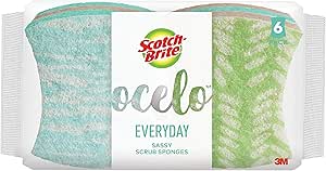 Amazon.com: ocelo No Scratch Scrub Sponge, 6-Count (Pack of 2): Health ...
