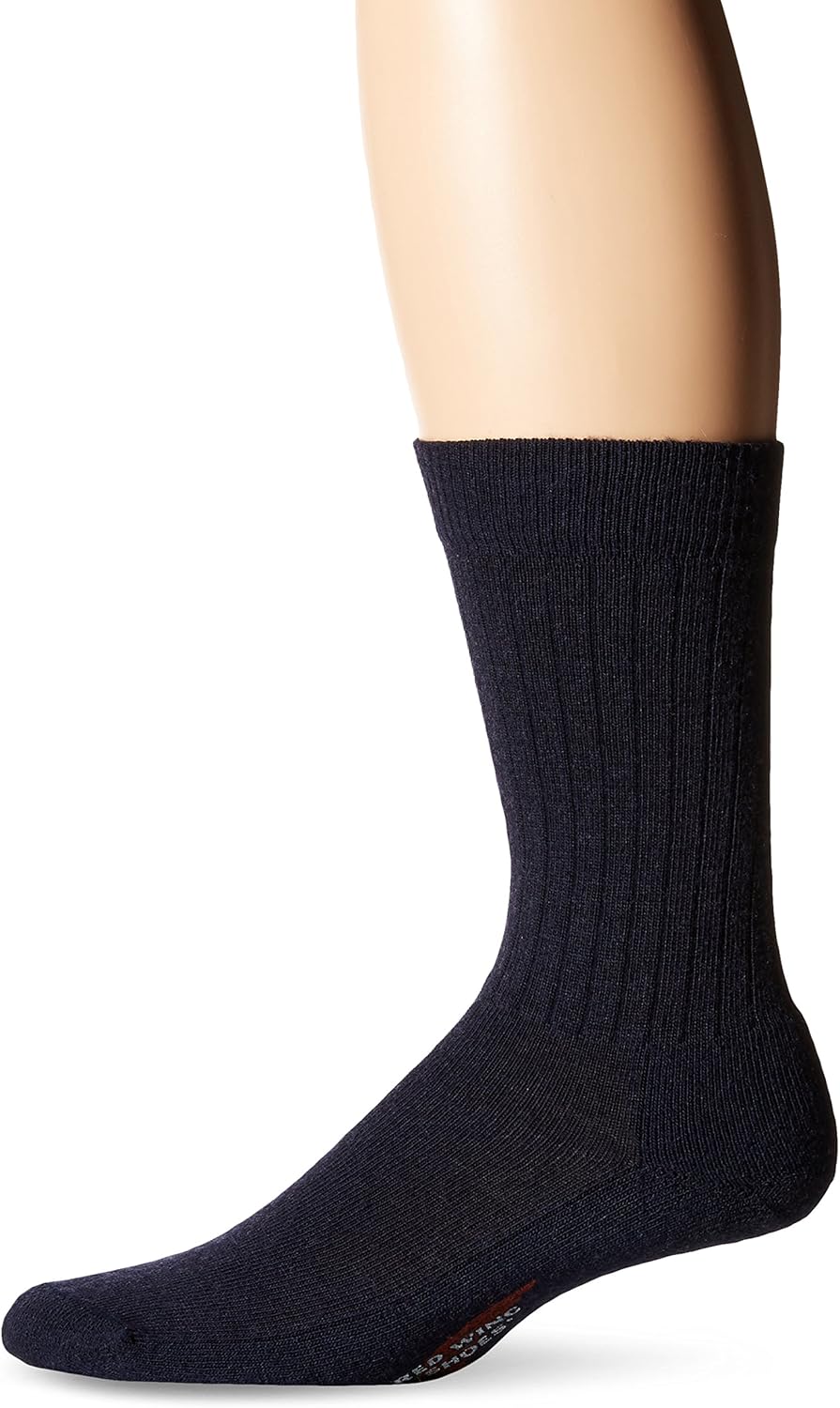 Amazon.com: Red Wing Heritage Classic Rib Sock, Navy, US 6-9: Shoes