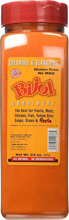 Bijol Condimento y coloración 24 oz: Amazon.com.mx: Alimentos y Bebidas