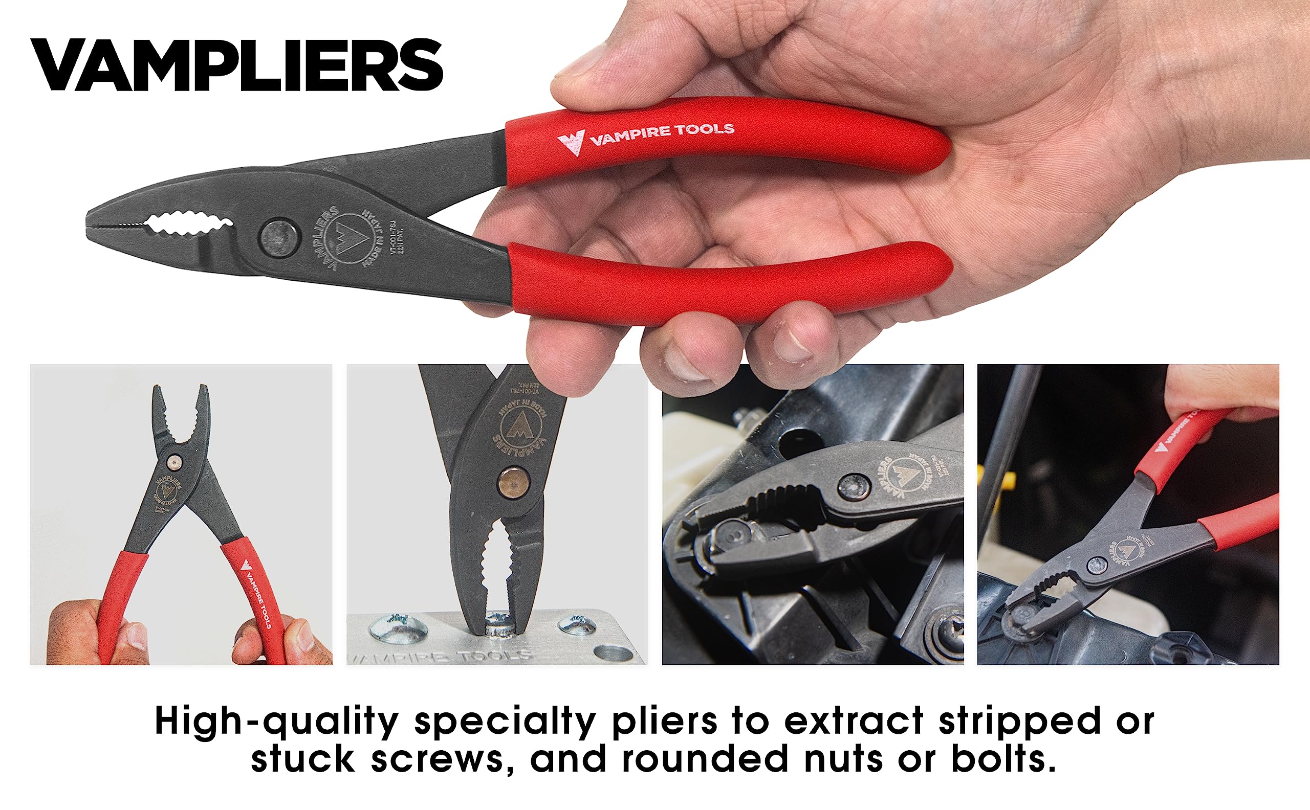 Mua 5-Piece Screw Extractor Pliers Set. High Carbon Steel Stripped ...