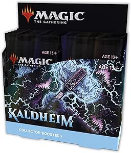 Amazon.com: Magic The Gathering Kaldheim Collector Booster Box | 12 ...